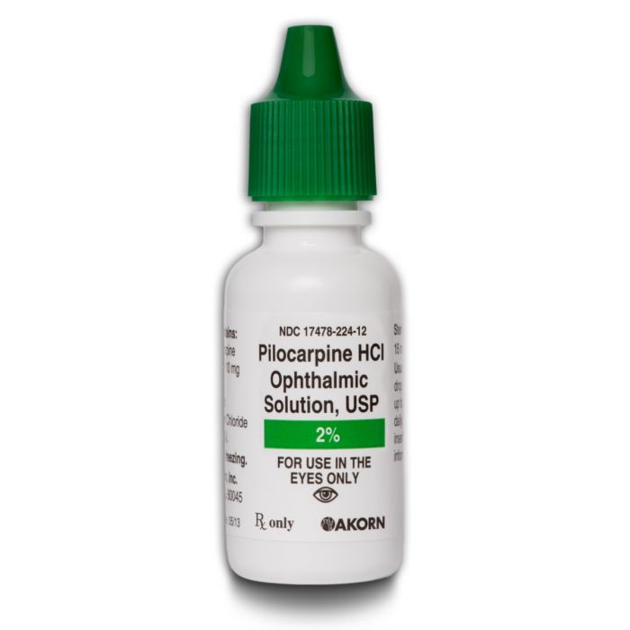 Pilocarpine Drops 2%, 15mL - Glaucoma Agents - Ophthalmic Pharmaceuticals