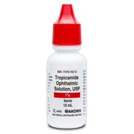 Tropicamide Drops 1%, 15mL